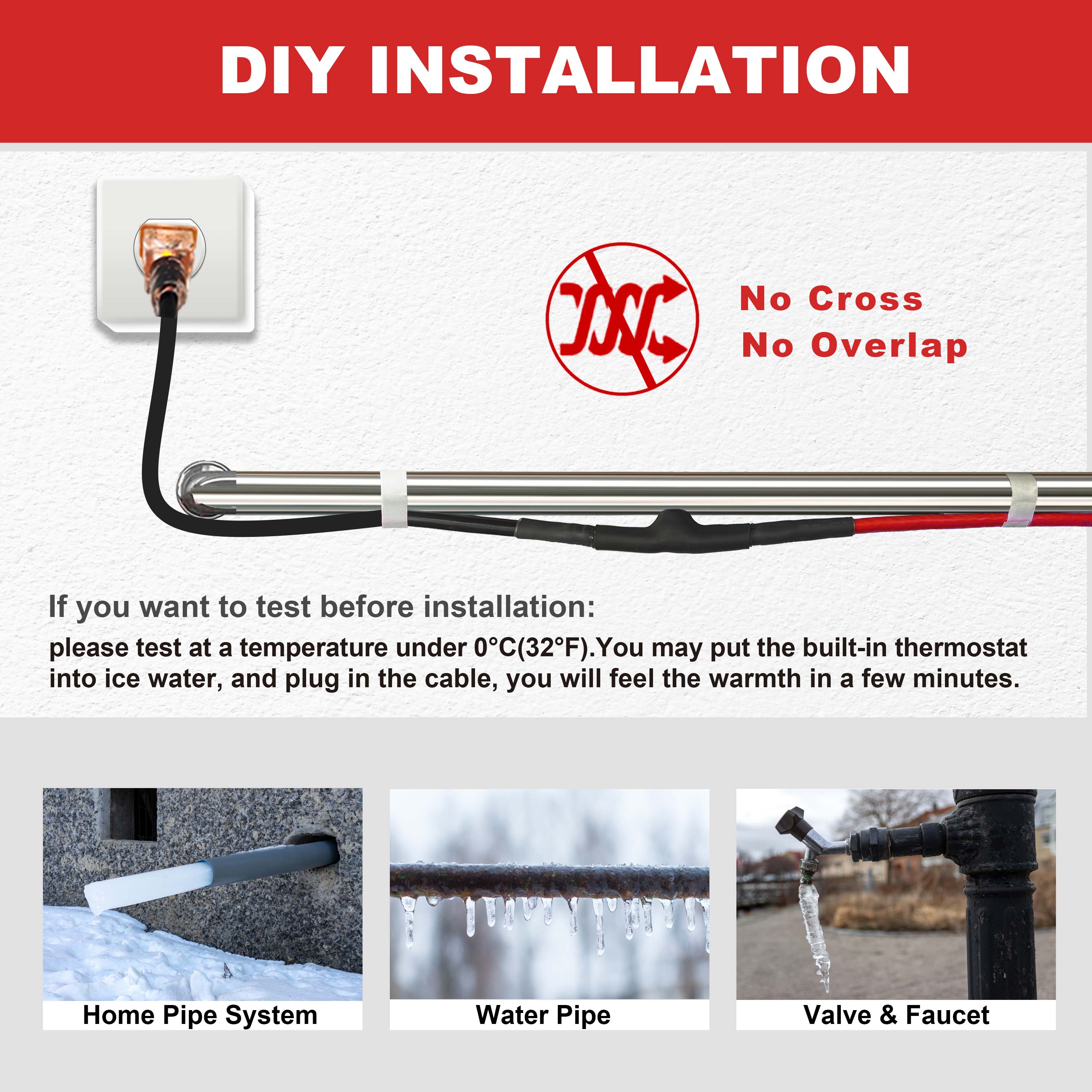 Pipe Heat Cable - MAXKOSKO